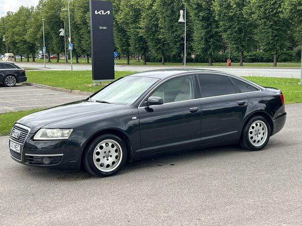 Черный Ауди А6 2005 в Нарва, объемом двигателя 2.00 л и пробегом 429 тыс. км за 1999 €, фото 1 на AUTOMOTO.COM.LV