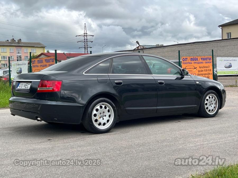 Black Audi A6 2005 in Narva, with an engine capacity of 2.00 L and mileage of 429 thousand km for 1999 €, photo 5 on AUTOMOTO.COM.LV