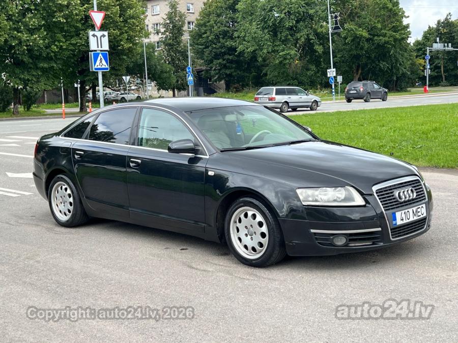 Black Audi A6 2005 in Narva, with an engine capacity of 2.00 L and mileage of 429 thousand km for 1999 €, photo 7 on AUTOMOTO.COM.LV