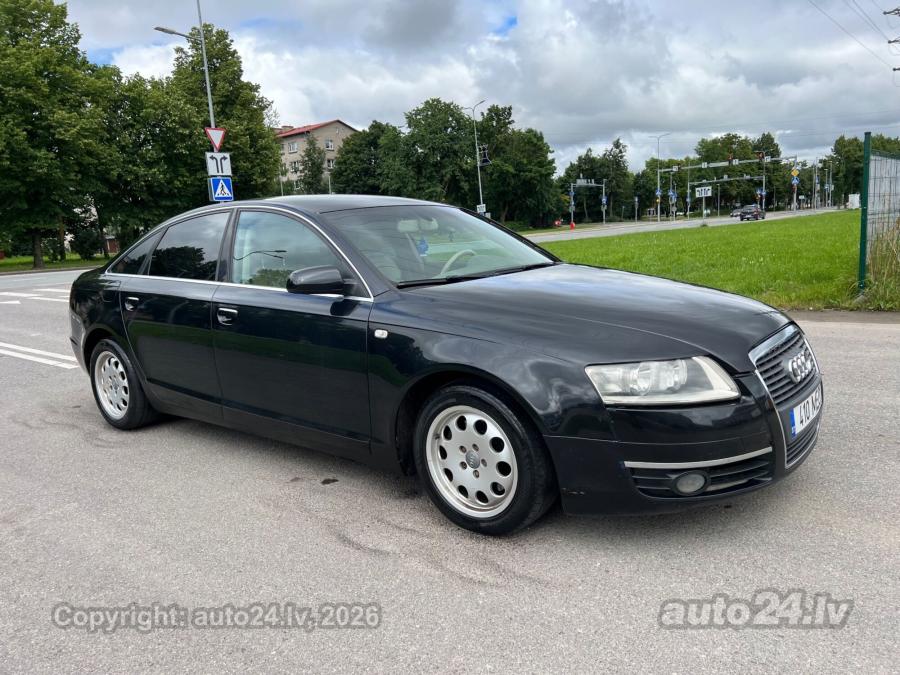 Black Audi A6 2005 in Narva, with an engine capacity of 2.00 L and mileage of 429 thousand km for 1999 €, photo 14 on AUTOMOTO.COM.LV