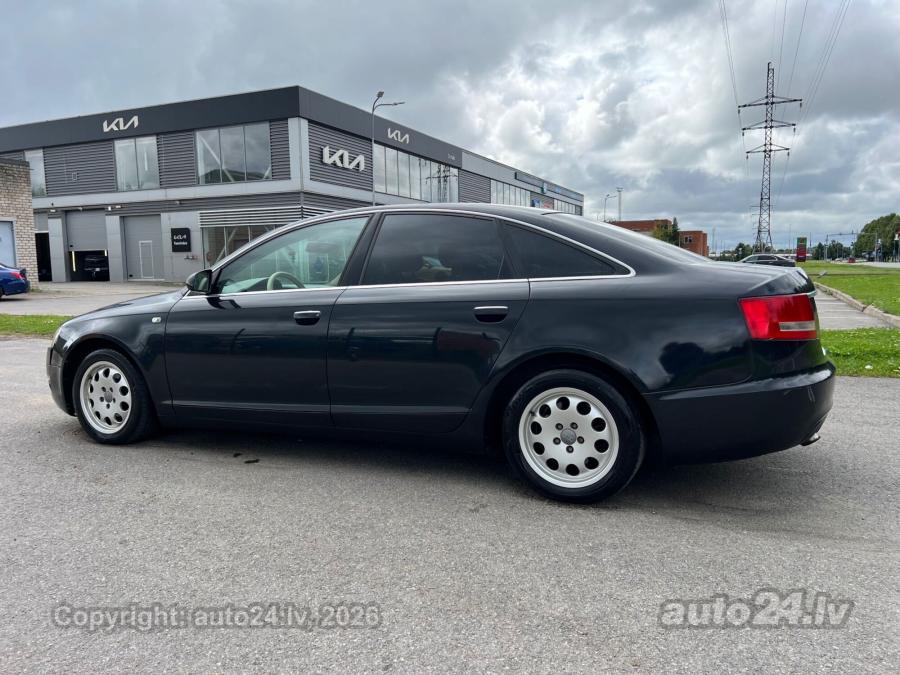 Black Audi A6 2005 in Narva, with an engine capacity of 2.00 L and mileage of 429 thousand km for 1999 €, photo 20 on AUTOMOTO.COM.LV