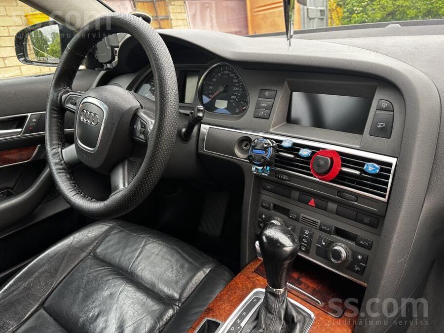 Melns Audi A6 2005 Daugavpils, ar dzinēja tilpumu 3.00 L un nobraukumu 353 tūkst. km par 3300 €, foto 10 vietnē AUTOMOTO.COM.LV