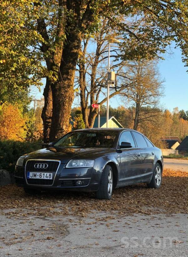 Black Audi A6 2005 in Kraslava, with an engine capacity of 2.00 L and mileage of 367 thousand km for 2000 €, photo 1 on AUTOMOTO.COM.LV