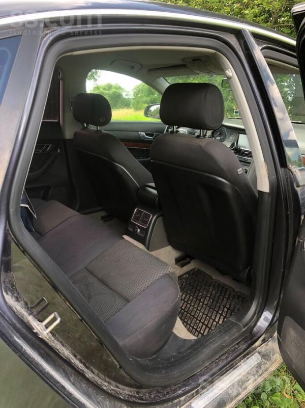 Black Audi A6 2005 in Kraslava, with an engine capacity of 2.00 L and mileage of 367 thousand km for 2000 €, photo 7 on AUTOMOTO.COM.LV