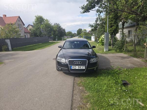 Черный Ауди А6 2005 в Даугавпилс, объемом двигателя 2.40 л и пробегом 210 тыс. км за 2100 €, фото 2 на AUTOMOTO.COM.LV