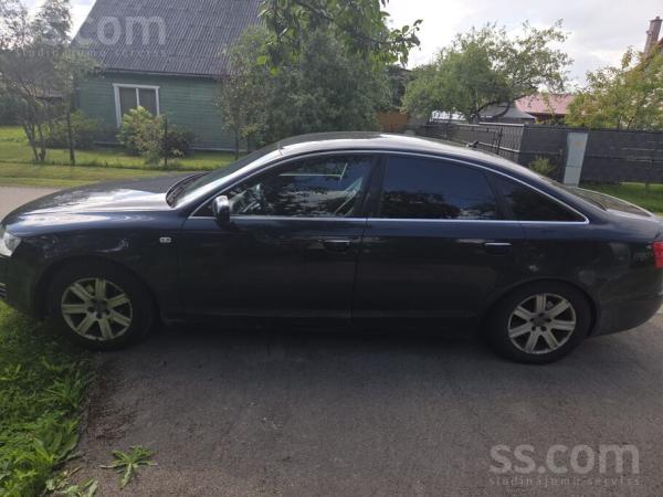 Черный Ауди А6 2005 в Даугавпилс, объемом двигателя 2.40 л и пробегом 210 тыс. км за 2100 €, фото 3 на AUTOMOTO.COM.LV