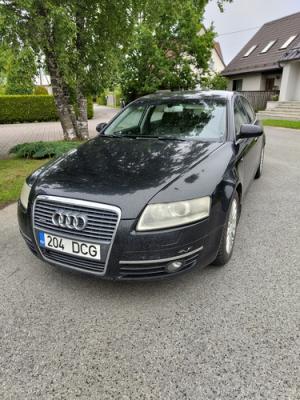Black Audi A6 2005 in Tallinn, with an engine capacity of 3.20 L and mileage of 280 thousand km for 1000 €, photo  on AUTOMOTO.COM.LV