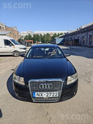 Black Audi A6 2005 in Riga, with an engine capacity of 3.00 L and mileage of 384 thousand km for 2200 €, photo  on AUTOMOTO.COM.LV