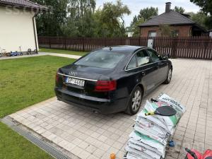 Black Audi A6 2005 in Riga, with an engine capacity of 2.70 L and mileage of 379 thousand km for 1980 €, photo 3 on AUTOMOTO.COM.LV