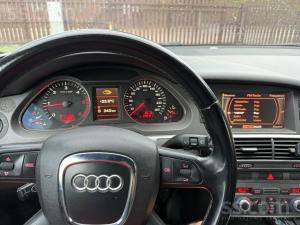 Black Audi A6 2005 in Riga, with an engine capacity of 2.70 L and mileage of 379 thousand km for 1980 €, photo 5 on AUTOMOTO.COM.LV