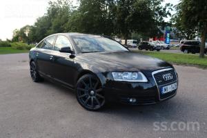 Black Audi A6 2005 in Riga, with an engine capacity of 2.70 L and mileage of 375 thousand km for 4490 €, photo 3 on AUTOMOTO.COM.LV