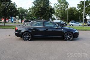Black Audi A6 2005 in Riga, with an engine capacity of 2.70 L and mileage of 375 thousand km for 4490 €, photo 5 on AUTOMOTO.COM.LV