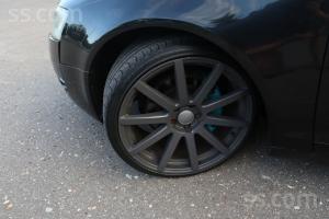 Black Audi A6 2005 in Riga, with an engine capacity of 2.70 L and mileage of 375 thousand km for 4490 €, photo 8 on AUTOMOTO.COM.LV