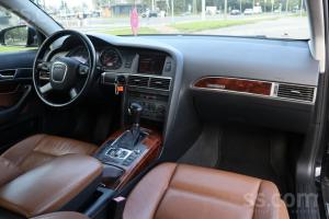 Black Audi A6 2005 in Riga, with an engine capacity of 2.70 L and mileage of 375 thousand km for 4490 €, photo 10 on AUTOMOTO.COM.LV