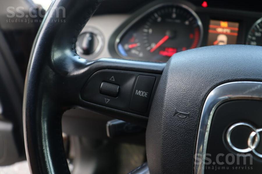 Black Audi A6 2005 in Riga, with an engine capacity of 2.70 L and mileage of 375 thousand km for 4490 €, photo 13 on AUTOMOTO.COM.LV