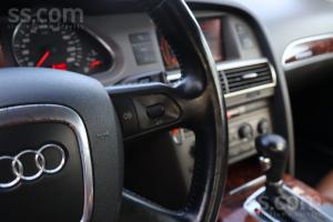 Black Audi A6 2005 in Riga, with an engine capacity of 2.70 L and mileage of 375 thousand km for 4490 €, photo 14 on AUTOMOTO.COM.LV