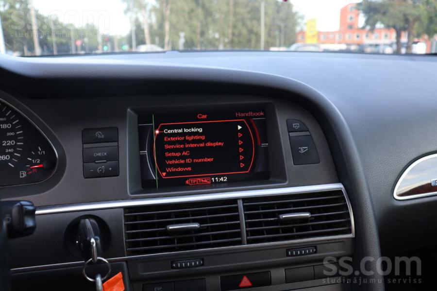 Black Audi A6 2005 in Riga, with an engine capacity of 2.70 L and mileage of 375 thousand km for 4490 €, photo 15 on AUTOMOTO.COM.LV