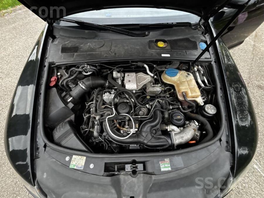 Black Audi A6 2005 in Daugavpils, with an engine capacity of 3.00 L and mileage of 353 thousand km for 3000 €, photo 6 on AUTOMOTO.COM.LV