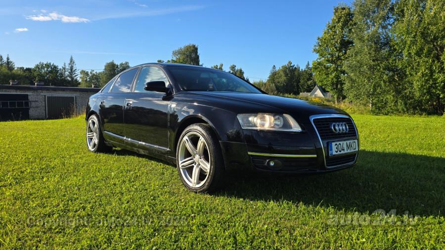 Melns Audi A6 2005 Tallina, ar dzinēja tilpumu 2.40 L un nobraukumu 199 tūkst. km par 1499 €, foto 1 vietnē AUTOMOTO.COM.LV