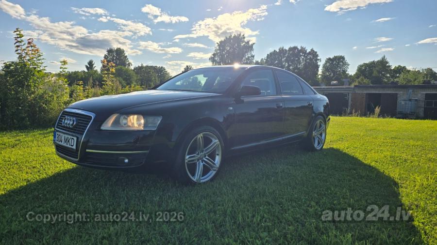 Melns Audi A6 2005 Tallina, ar dzinēja tilpumu 2.40 L un nobraukumu 199 tūkst. km par 1499 €, foto 3 vietnē AUTOMOTO.COM.LV