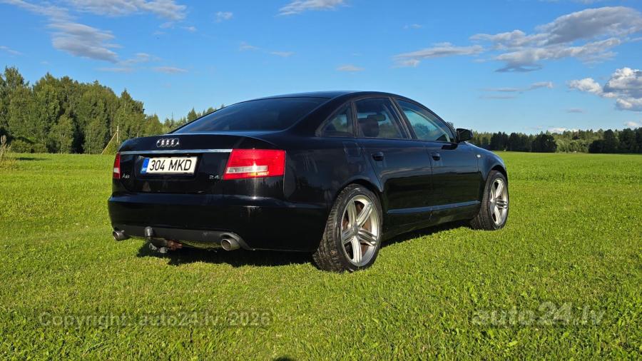 Melns Audi A6 2005 Tallina, ar dzinēja tilpumu 2.40 L un nobraukumu 199 tūkst. km par 1499 €, foto 4 vietnē AUTOMOTO.COM.LV