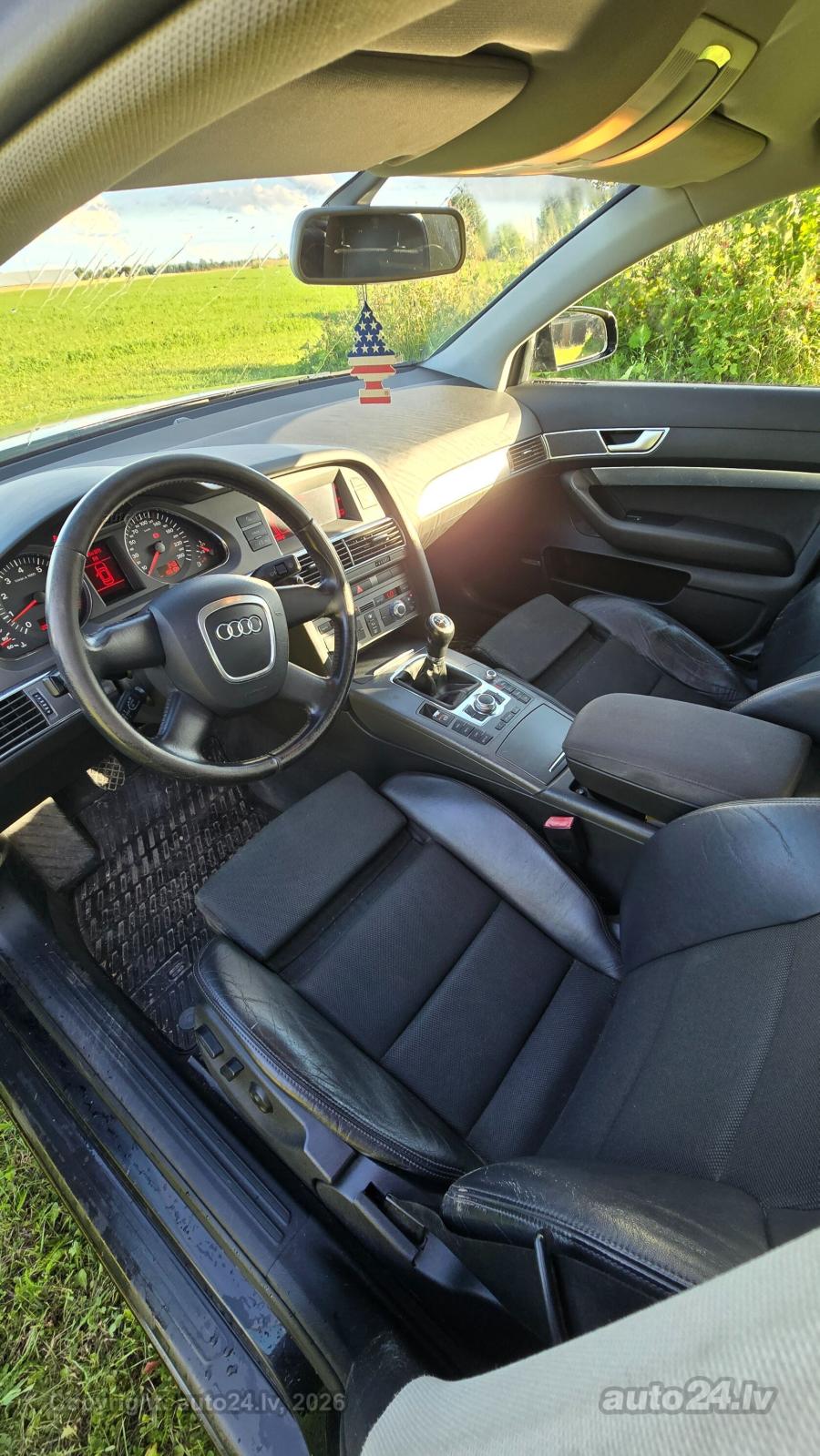 Melns Audi A6 2005 Tallina, ar dzinēja tilpumu 2.40 L un nobraukumu 199 tūkst. km par 1499 €, foto 8 vietnē AUTOMOTO.COM.LV