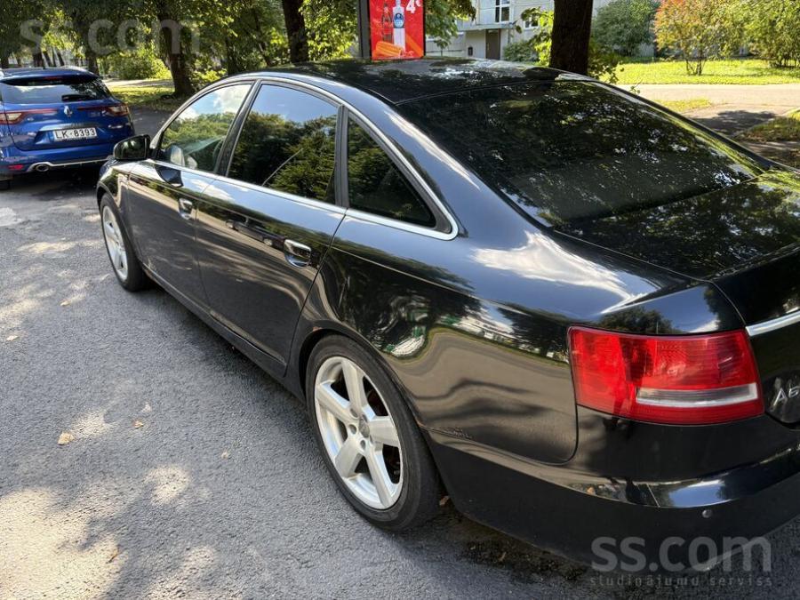 Melns Audi A6 2005 Rīga, ar dzinēja tilpumu 2.00 L un nobraukumu 0 tūkst. km par 1250 €, foto 1 vietnē AUTOMOTO.COM.LV