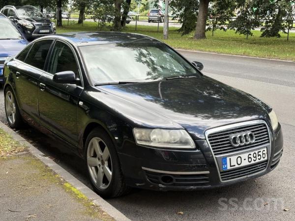 Melns Audi A6 2005 Rīga, ar dzinēja tilpumu 2.00 L un nobraukumu 0 tūkst. km par 1250 €, foto 2 vietnē AUTOMOTO.COM.LV