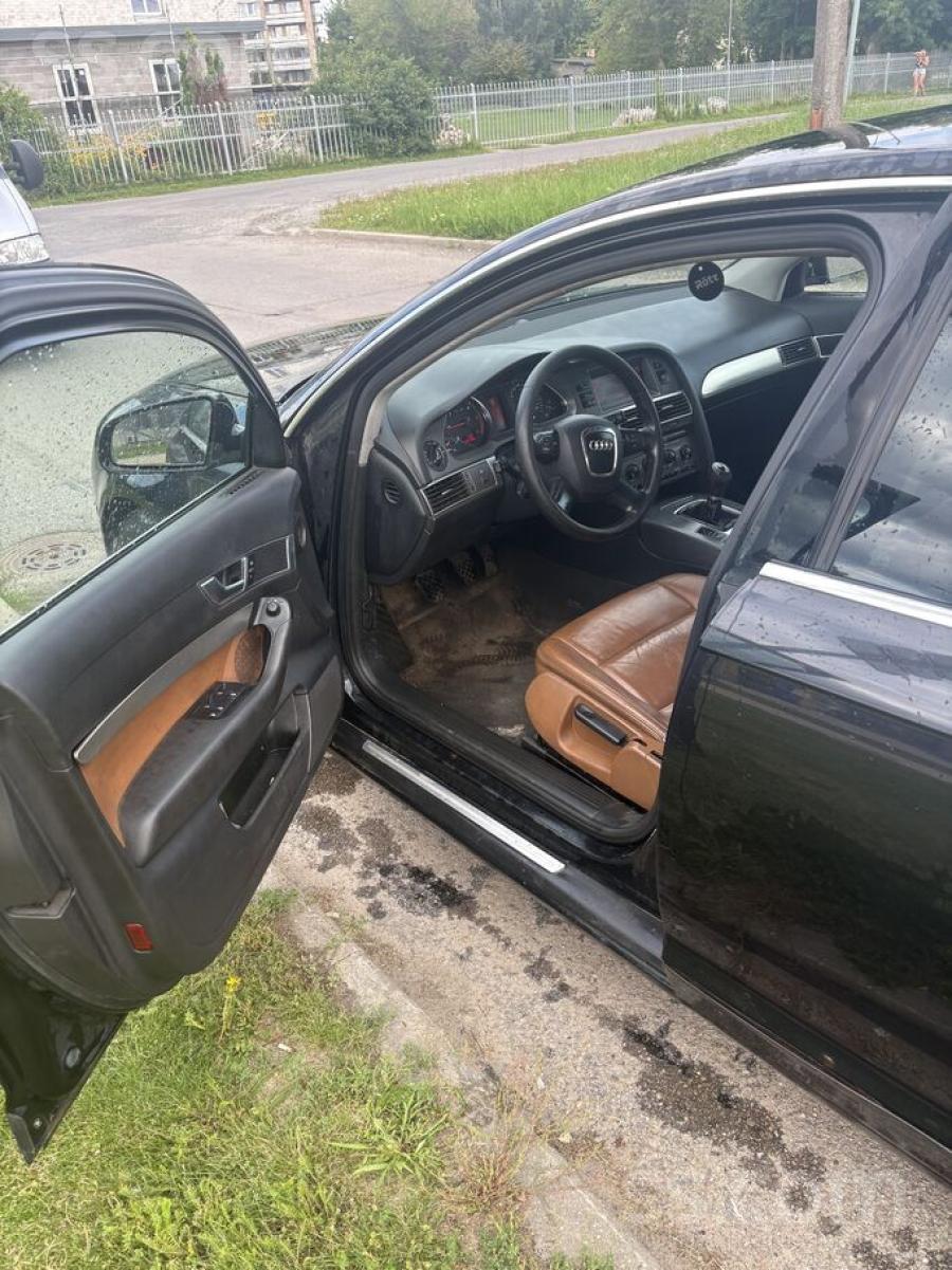 Melns Audi A6 2005 Rīga, ar dzinēja tilpumu 2.00 L un nobraukumu 0 tūkst. km par 1250 €, foto 7 vietnē AUTOMOTO.COM.LV