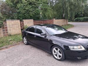 Black Audi A6 2005 in Kaunas, with an engine capacity of 2.70 L and mileage of 358 thousand km for 2200 €, photo 4 on AUTOMOTO.COM.LV