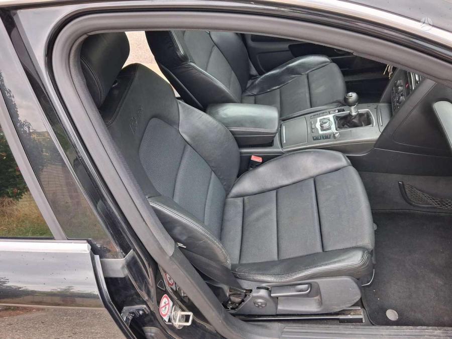 Black Audi A6 2005 in Kaunas, with an engine capacity of 2.70 L and mileage of 358 thousand km for 2200 €, photo 12 on AUTOMOTO.COM.LV