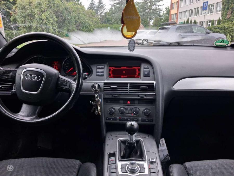 Black Audi A6 2005 in Kaunas, with an engine capacity of 2.70 L and mileage of 358 thousand km for 2200 €, photo 15 on AUTOMOTO.COM.LV