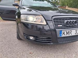 Black Audi A6 2005 in Kaunas, with an engine capacity of 2.70 L and mileage of 358 thousand km for 2200 €, photo 17 on AUTOMOTO.COM.LV