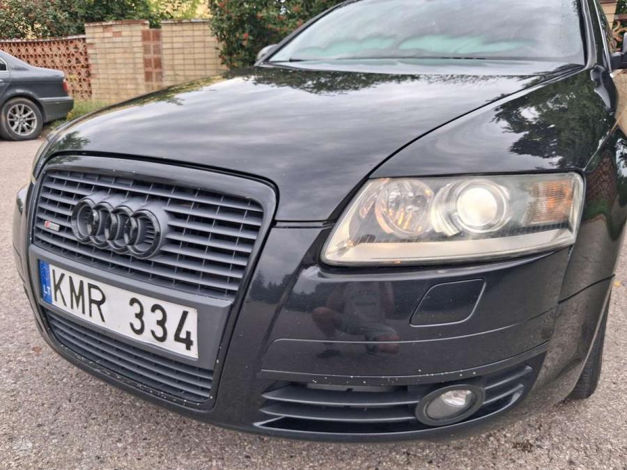 Black Audi A6 2005 in Kaunas, with an engine capacity of 2.70 L and mileage of 358 thousand km for 2200 €, photo 18 on AUTOMOTO.COM.LV