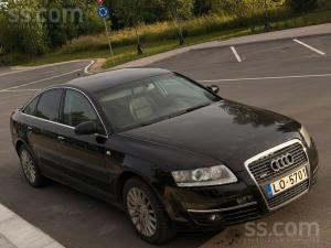 Black Audi A6 2005 in Riga, with an engine capacity of 3.00 L and mileage of 239 thousand km for 3200 €, photo  on AUTOMOTO.COM.LV
