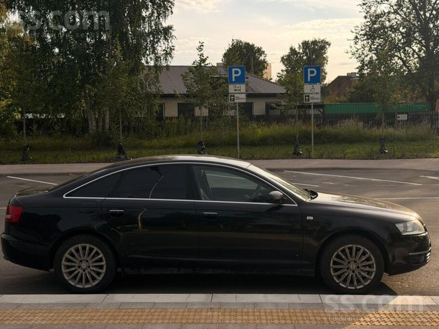 Black Audi A6 2005 in Riga, with an engine capacity of 3.00 L and mileage of 239 thousand km for 3200 €, photo 5 on AUTOMOTO.COM.LV
