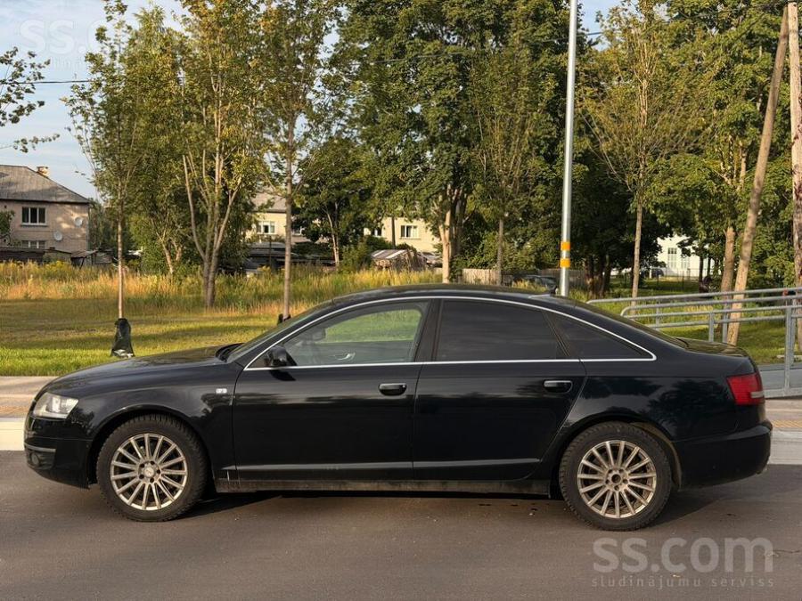 Black Audi A6 2005 in Riga, with an engine capacity of 3.00 L and mileage of 239 thousand km for 3200 €, photo 6 on AUTOMOTO.COM.LV