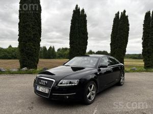 Melns Audi A6 2005 Daugavpils, ar dzinēja tilpumu 3.00 L un nobraukumu 353 tūkst. km par 3100 €, foto  vietnē AUTOMOTO.COM.LV