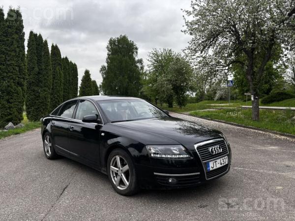 Черный Ауди А6 2005 в Даугавпилс, объемом двигателя 3.00 л и пробегом 353 тыс. км за 3100 €, фото 4 на AUTOMOTO.COM.LV