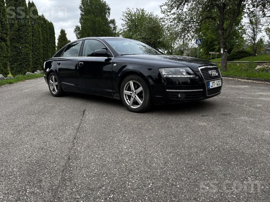 Melns Audi A6 2005 Daugavpils, ar dzinēja tilpumu 3.00 L un nobraukumu 353 tūkst. km par 3100 €, foto 8 vietnē AUTOMOTO.COM.LV