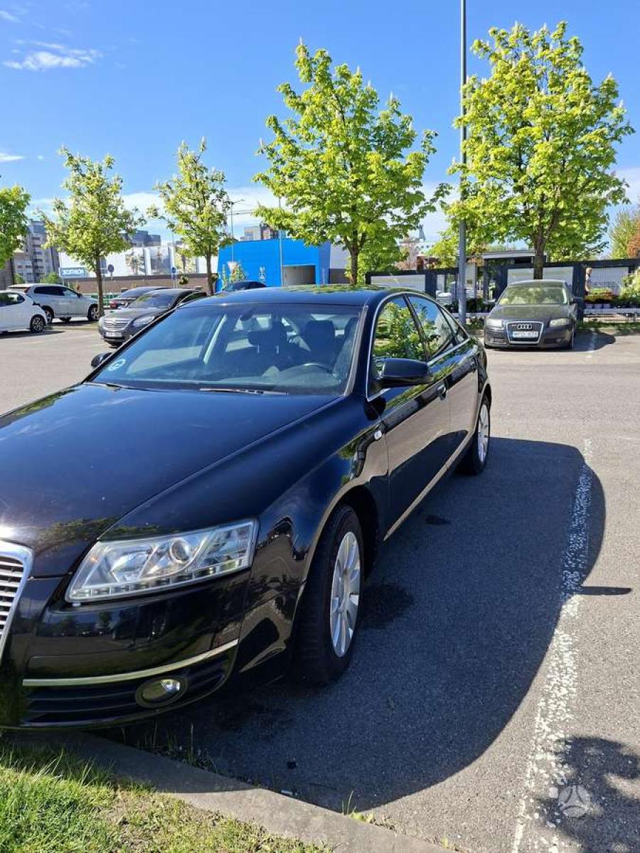 Black Audi A6 2005 in Klaipeda, with an engine capacity of 2.40 L and mileage of 234 thousand km for 2100 €, photo 4 on AUTOMOTO.COM.LV