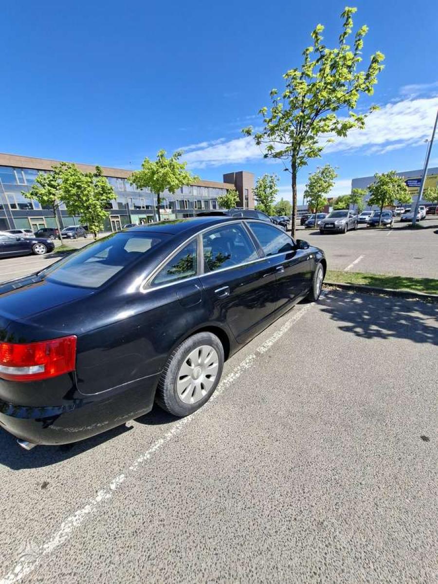Black Audi A6 2005 in Klaipeda, with an engine capacity of 2.40 L and mileage of 234 thousand km for 2100 €, photo 6 on AUTOMOTO.COM.LV