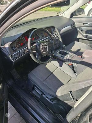 Black Audi A6 2005 in Klaipeda, with an engine capacity of 2.40 L and mileage of 234 thousand km for 2100 €, photo 12 on AUTOMOTO.COM.LV