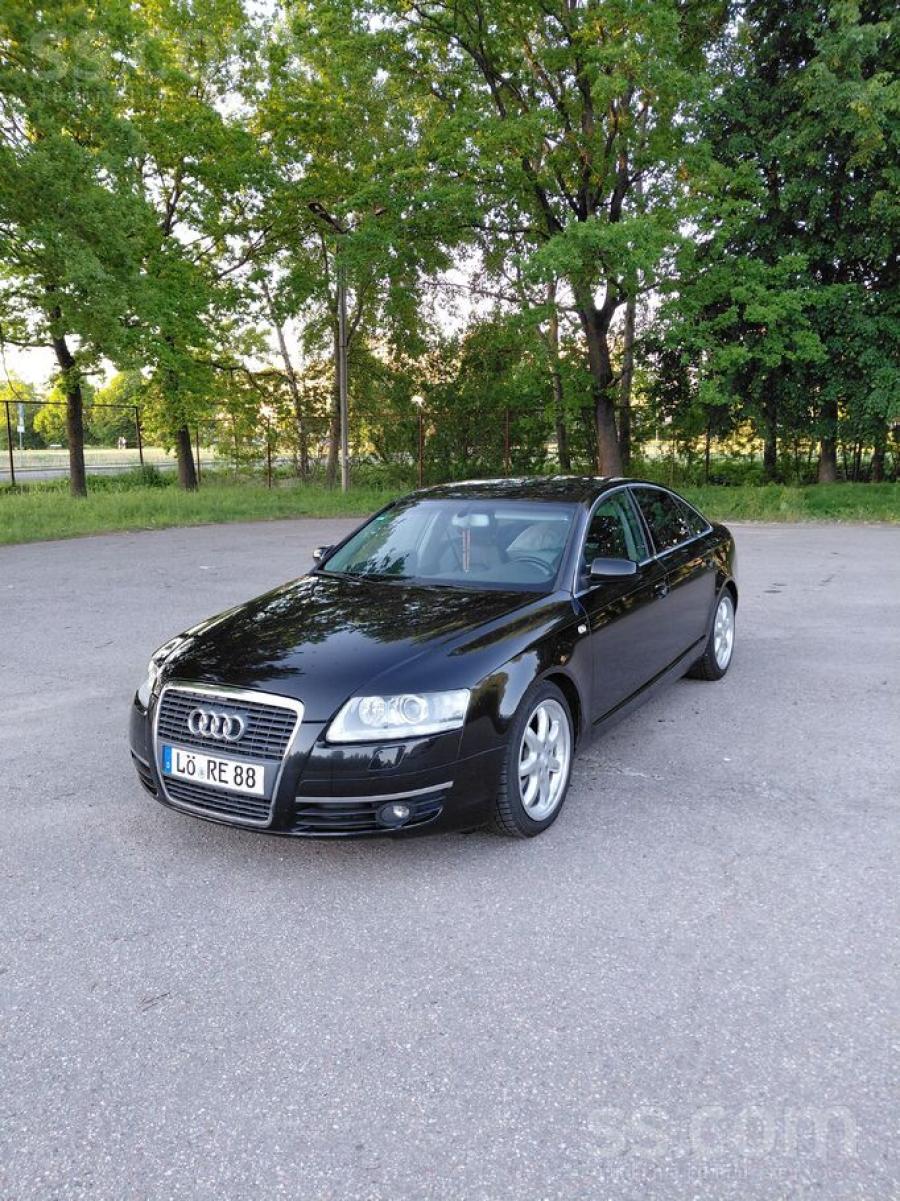 Melns Audi A6 2005 Rīga, ar dzinēja tilpumu 2.70 L un nobraukumu 248 tūkst. km par 3390 €, foto 3 vietnē AUTOMOTO.COM.LV