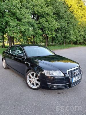 Melns Audi A6 2005 Rīga, ar dzinēja tilpumu 2.70 L un nobraukumu 248 tūkst. km par 3390 €, foto 4 vietnē AUTOMOTO.COM.LV
