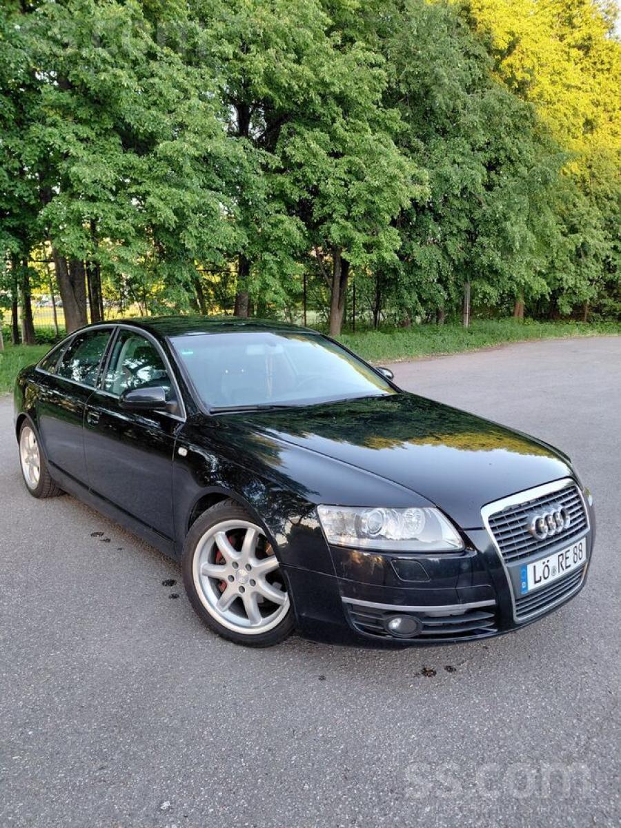 Melns Audi A6 2005 Rīga, ar dzinēja tilpumu 2.70 L un nobraukumu 248 tūkst. km par 3390 €, foto 4 vietnē AUTOMOTO.COM.LV