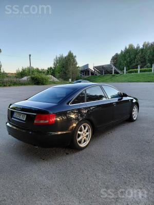 Melns Audi A6 2005 Rīga, ar dzinēja tilpumu 2.70 L un nobraukumu 248 tūkst. km par 3390 €, foto 7 vietnē AUTOMOTO.COM.LV