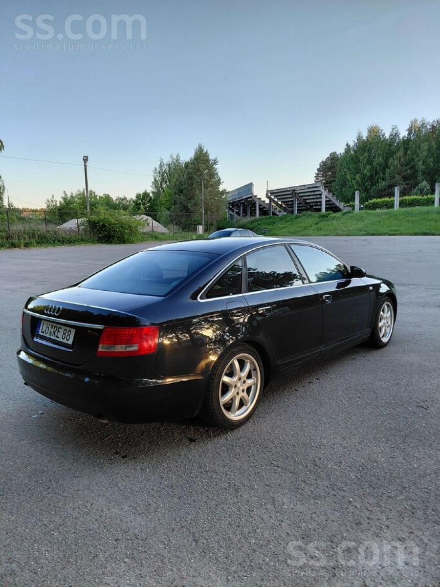 Melns Audi A6 2005 Rīga, ar dzinēja tilpumu 2.70 L un nobraukumu 248 tūkst. km par 3390 €, foto 7 vietnē AUTOMOTO.COM.LV