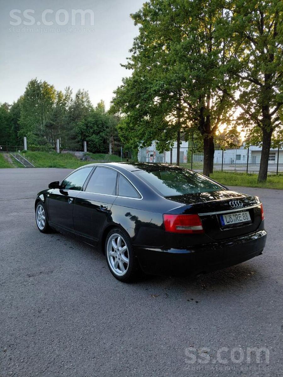 Melns Audi A6 2005 Rīga, ar dzinēja tilpumu 2.70 L un nobraukumu 248 tūkst. km par 3390 €, foto 8 vietnē AUTOMOTO.COM.LV