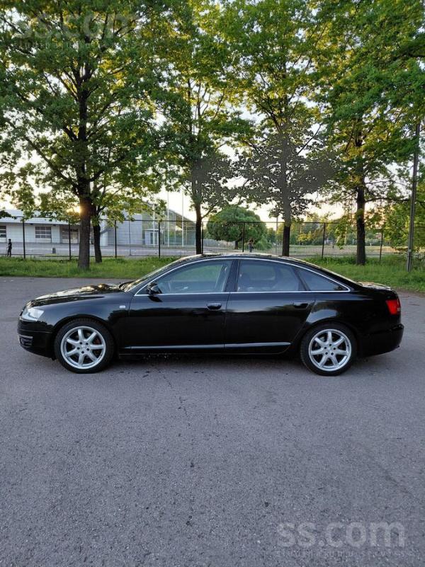 Black Audi A6 2005 in Riga, with an engine capacity of 2.70 L and mileage of 248 thousand km for 3390 €, photo 9 on AUTOMOTO.COM.LV
